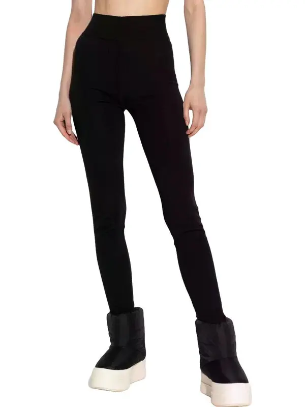 Rick Owens High-waisted Wool Trousers - Black