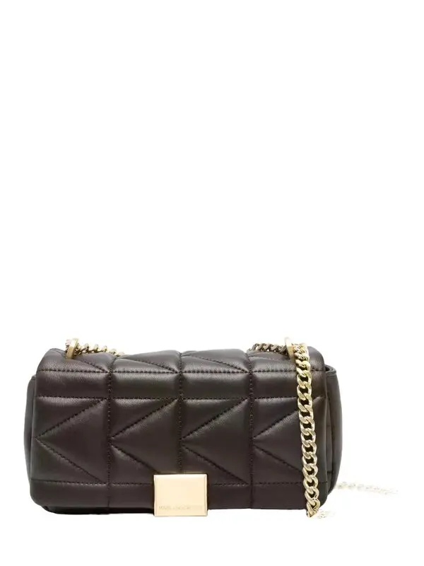 Karl Lagerfeld Quilted Crossbody Bag - Black