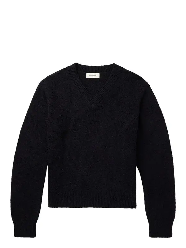 MFPEN Combed Organic Cotton Sweater - Black