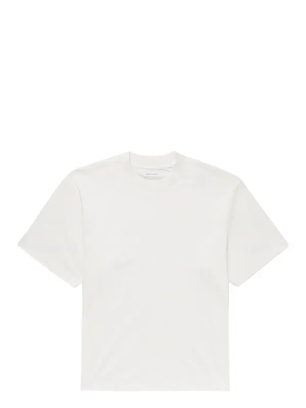 KAPTAIN SUNSHINE Suvin Cotton-jersey T-shirt - White