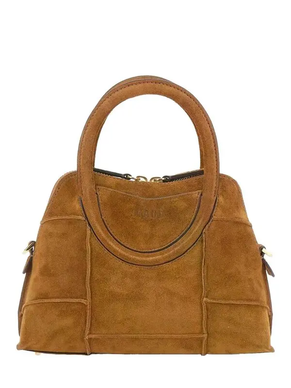 Staud Mini Naomi Suede Tote - Brown