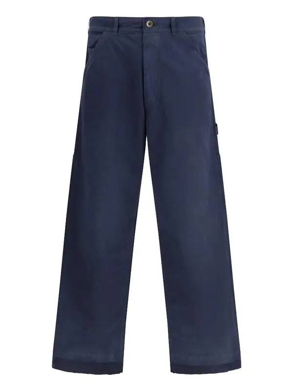 MAISON MARGIELA Cotton Pants - Blue
