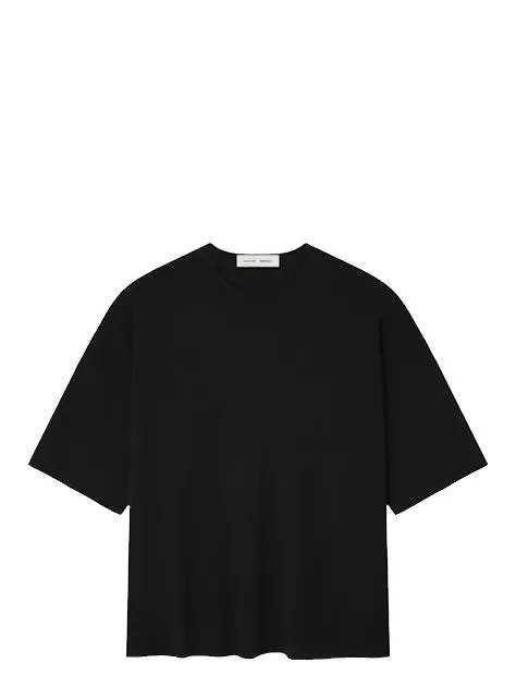 Fear Of God Essentials Merino Short Sleeve Tee Shirt - Jet Black