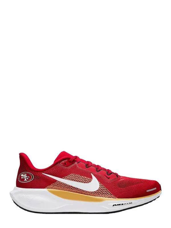 Nike Zoom Pegasus 41 San Francisco 49ers Sneakers - Gym Red/club Gold/white