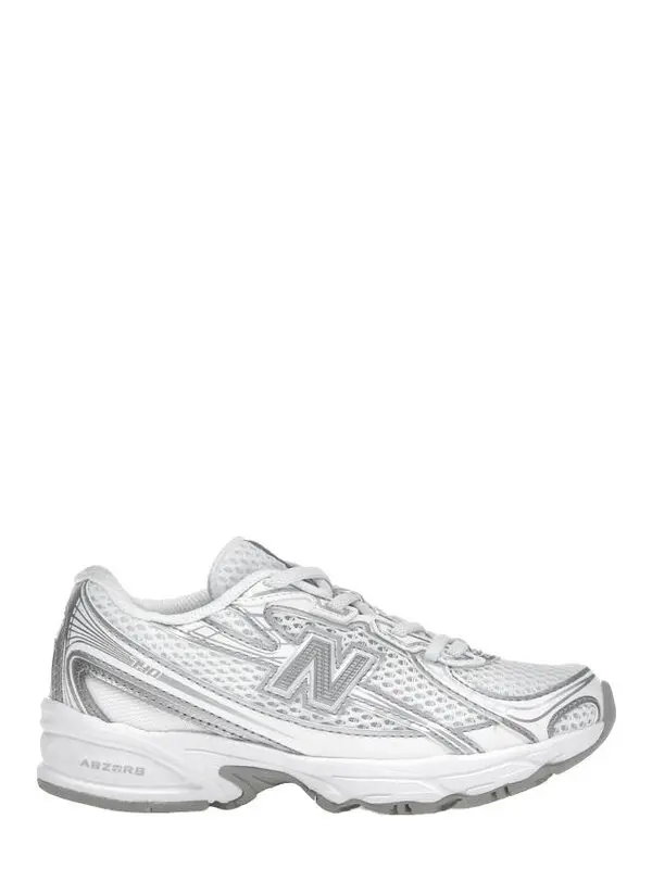 NEW BALANCE 740 Bungee Lacein Sneakers - White/silver Metallic