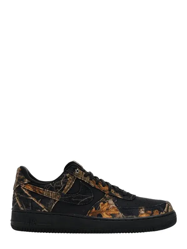 Nike Air Force 1 Low Realtree Black Camo Sneakers - Off Noir