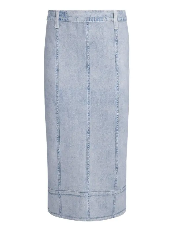 Rag & Bone Miramar Printed Midi Skirt - Blue