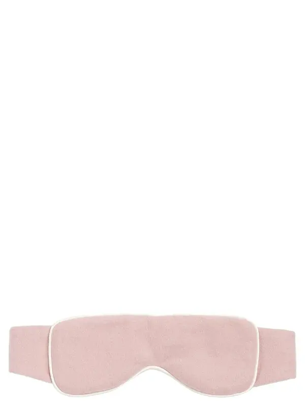 DANIEL HANSON Cashmere-silk Eye Mask - Pink