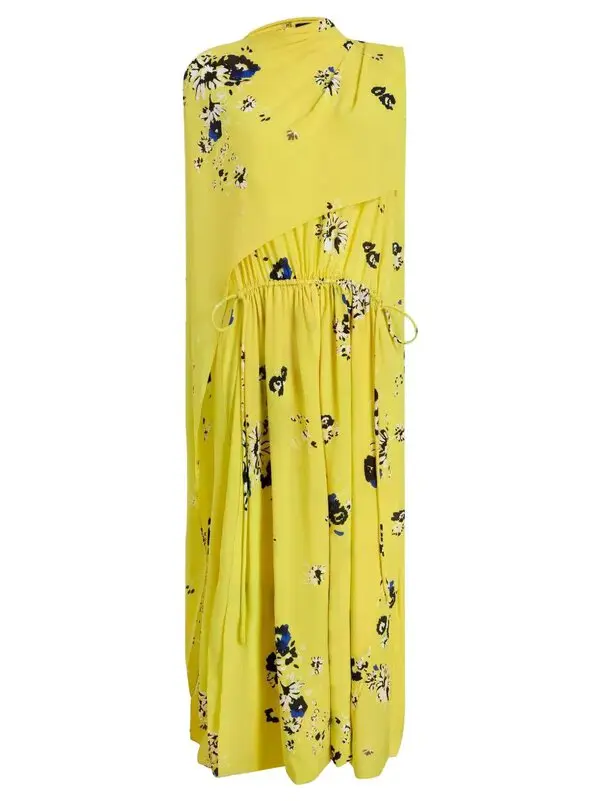 Proenza Schouler Floral-print Midi Dress - 970