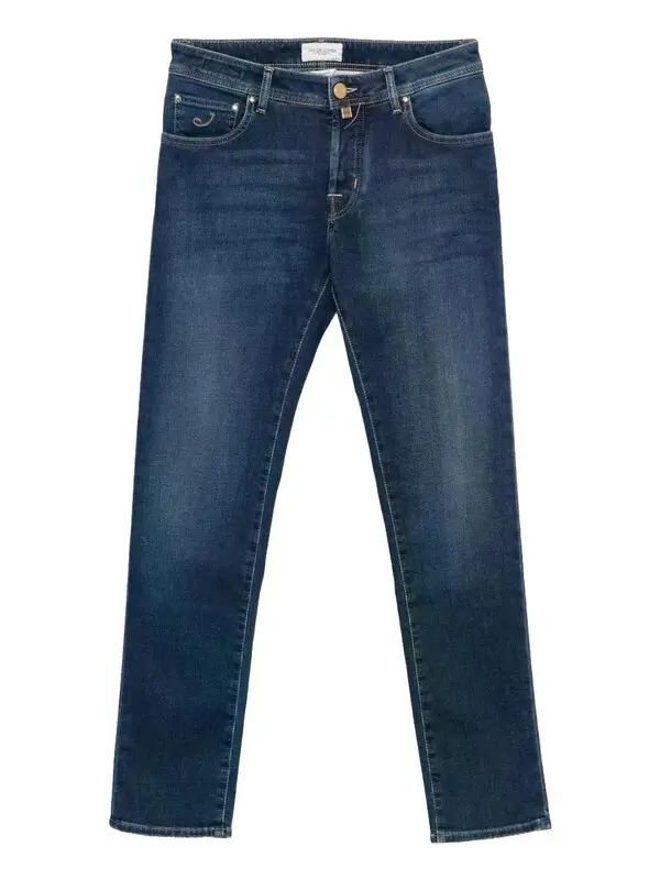 Jacob Cohen Five-pocket Straight Leg Jeans - Blue