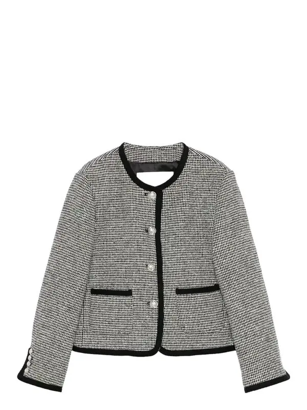 DUNST Tweed Jacket - Black