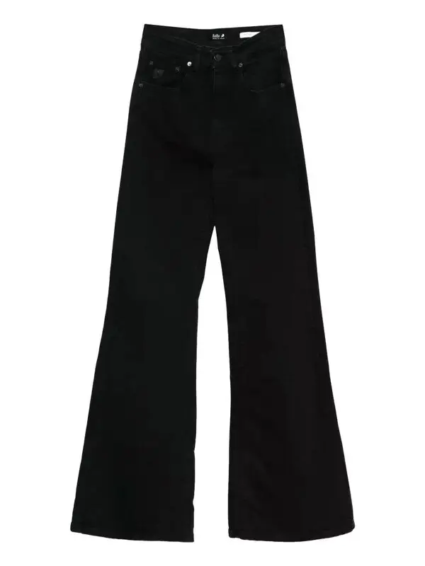 LOIS Five-pocket Flared Jeans - Black