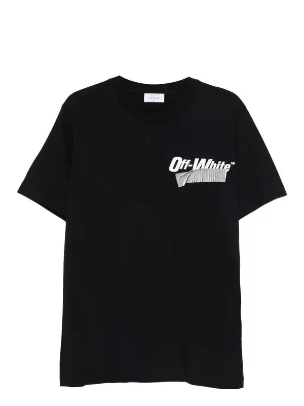 Off-White Logo-print T-shirt - Black