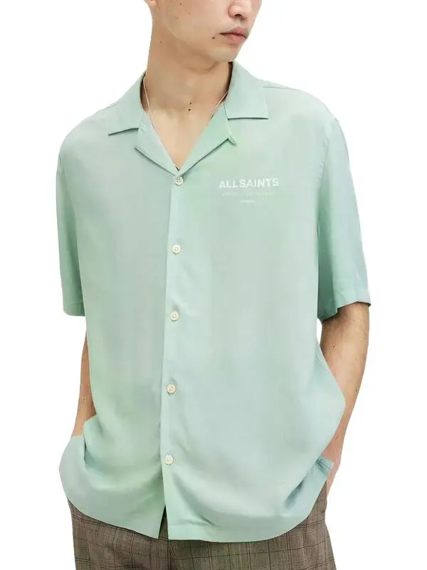 ALLSAINTS Underground Short-sleeve Shirt - Green