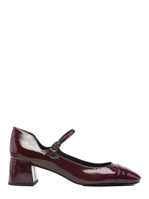 BIBI LOU 50mm Square-toe Pumps - Red