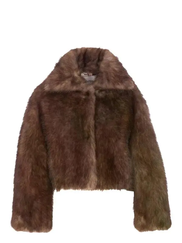 VALENTINI 1972 Faux-fur Jacket - Brown