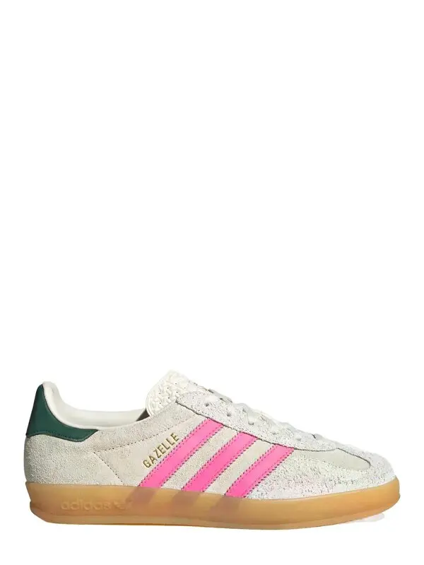 Adidas Gazelle Sneakers - White/pink/gum