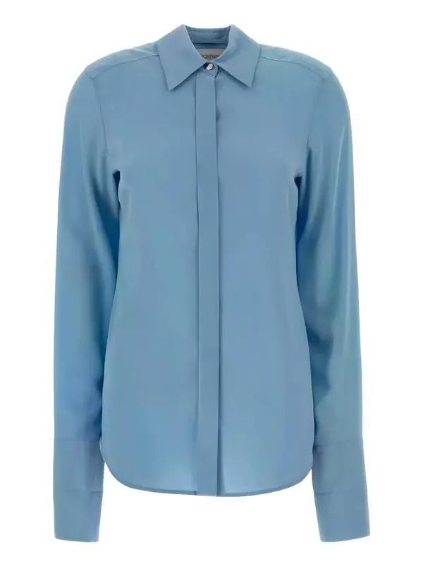 Sportmax Buttoned-cuff Shirt - Blue