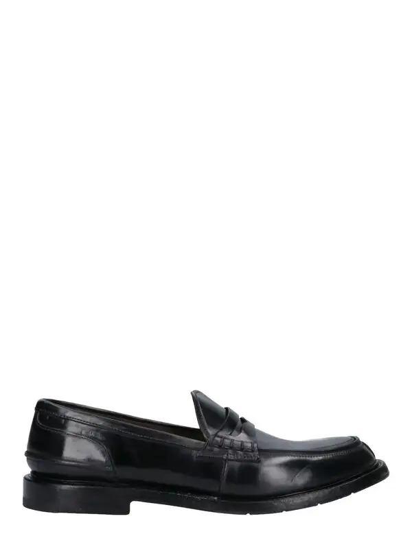 Premiata Penny-slot Leather Loafers - Black
