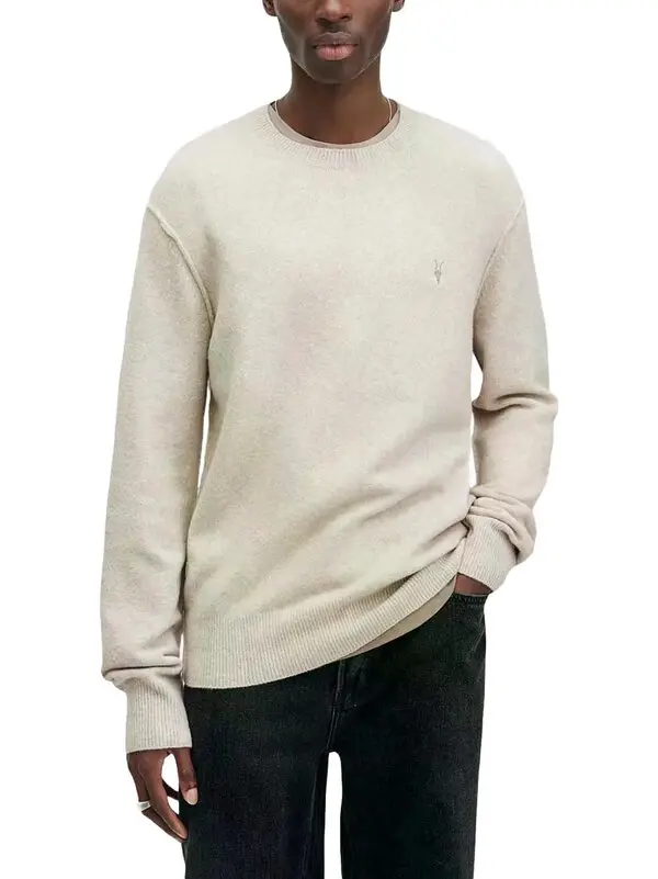 ALLSAINTS Statten Crew-neck Sweater - Neutrals