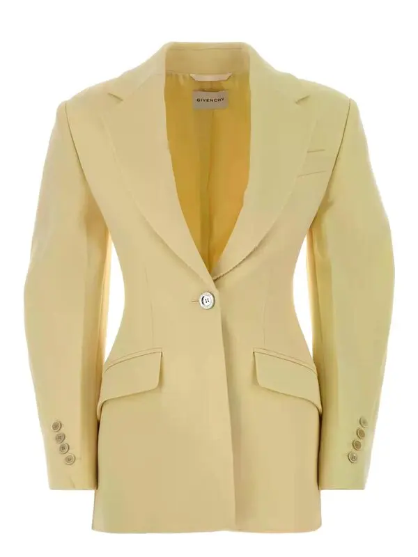 Givenchy Balloon-sleeve Blazer - Yellow