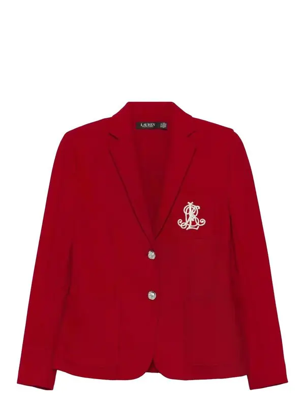 Ralph Lauren Logo-patch Blazer - Red