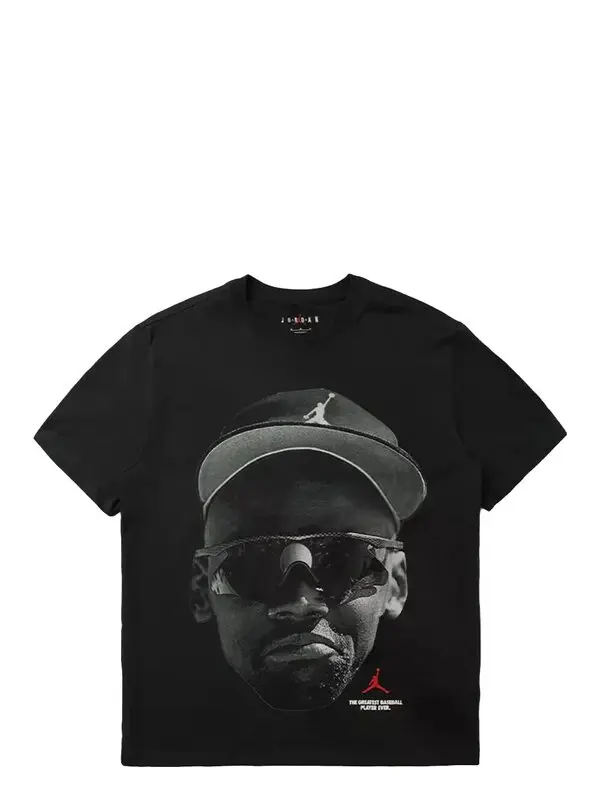 JORDAN Diamond 45 Greatest Baseball Player T-shirt - Black
