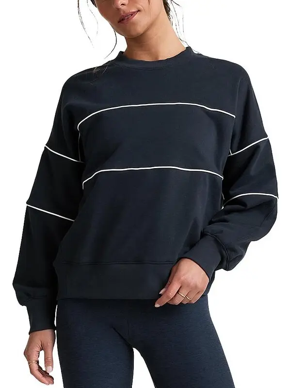 Beyond Yoga Luxefleece Piper Oversized Sweatshirt - Nocturnal
