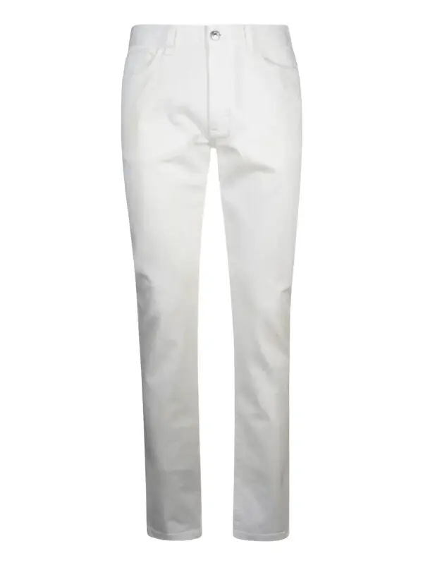 Zegna Straight Leg Jeans - White