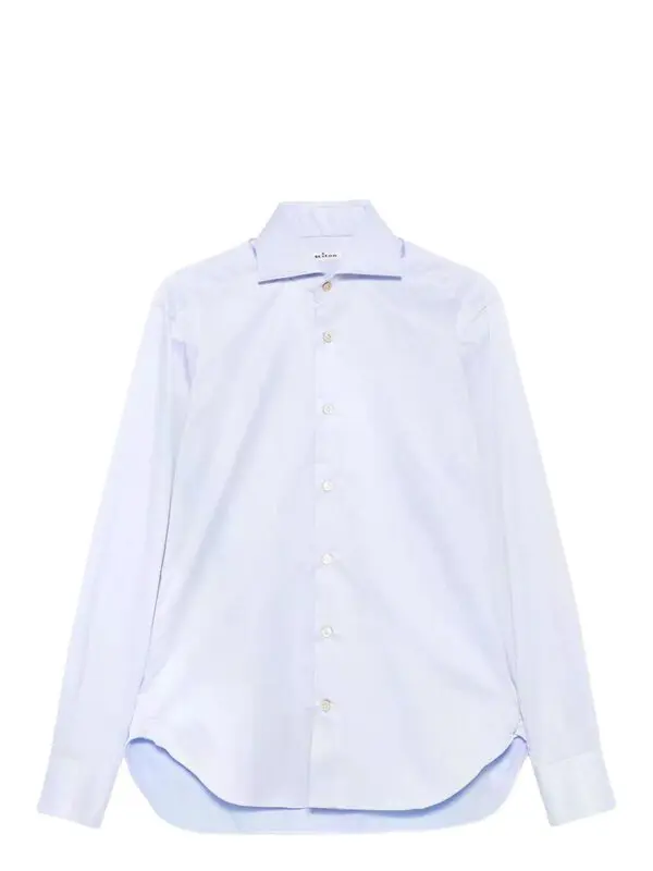 Kiton Long-sleeve Button Shirt - Blue