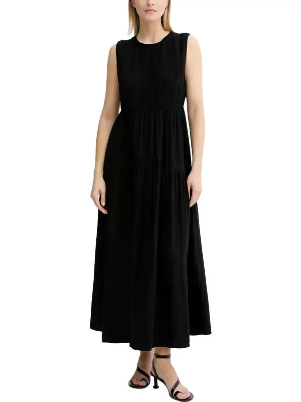 GESTUZ Camila Sleeveless Midi Dress - Black