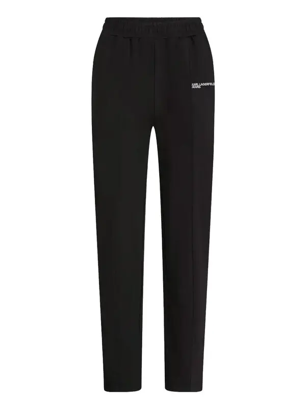 Karl Lagerfeld Pintuck Sweatpants - Black