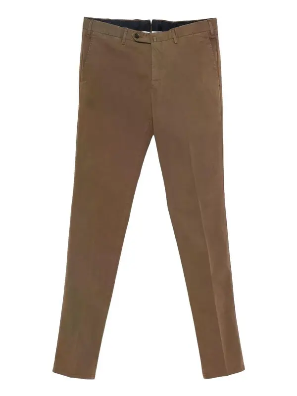 PT TORINO Straight-leg Trousers - Brown