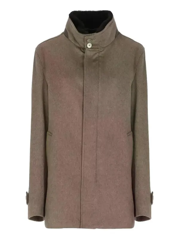 Herno Cashmere Coat - Brown