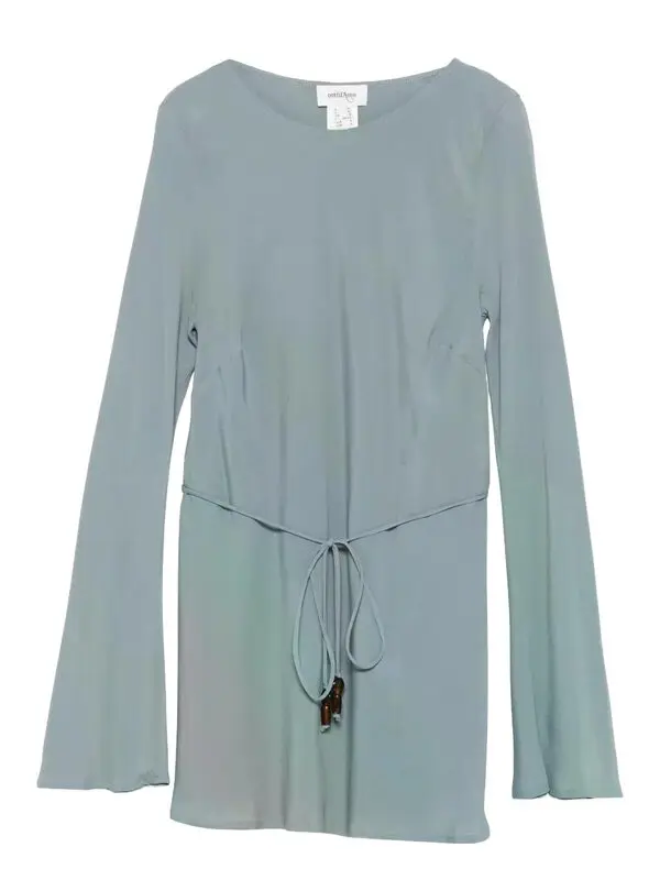 OTTOD'AME Long Sleeve Blouse - Blue