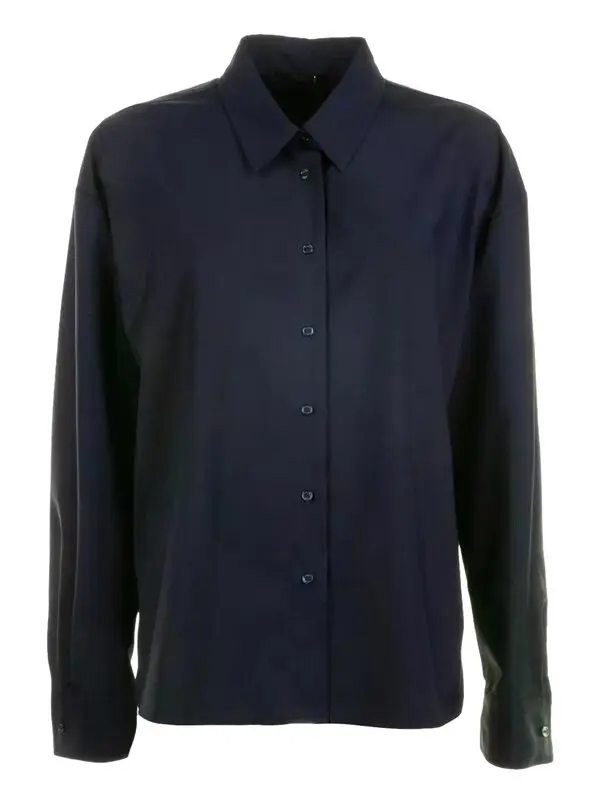 Seventy Long-sleeve Button-up Shirt - Blue