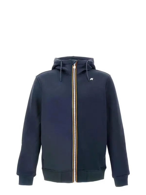 K-WAY Zip-up Hoodie - Blue