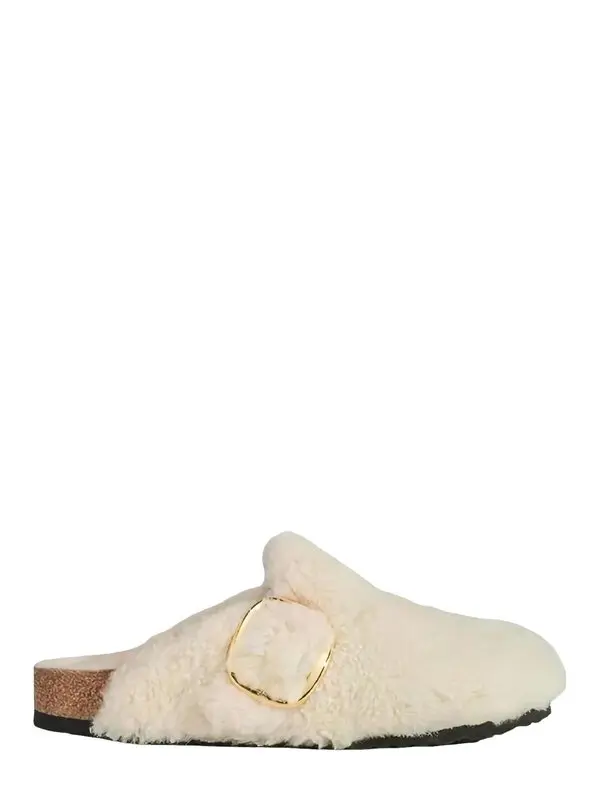 BIRKENSTOCK Boston Slippers - White