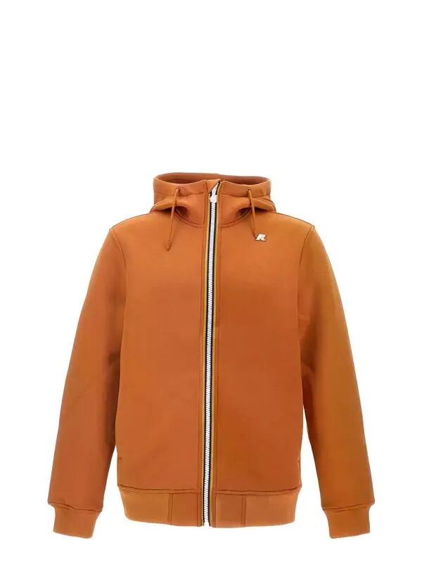 K-WAY Zip-up Hoodie - Orange