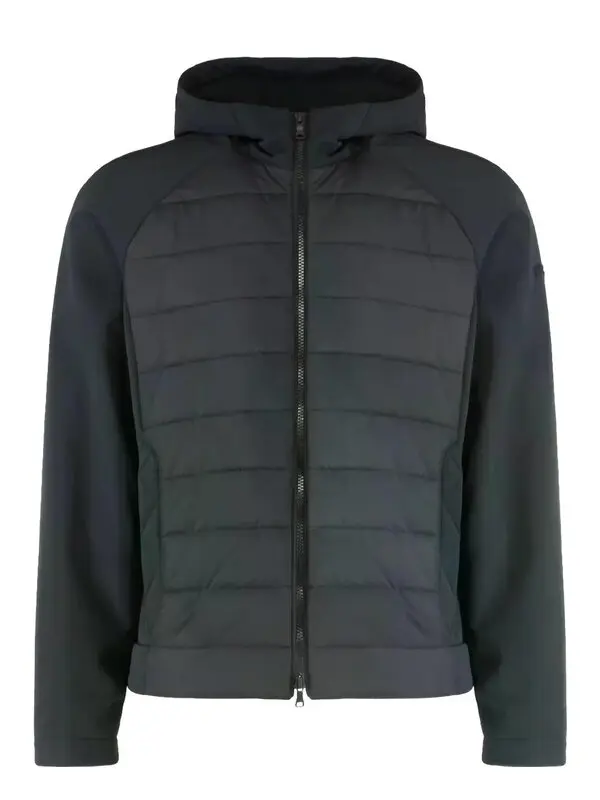 Paul & Shark Hooded Zip Jacket - Black