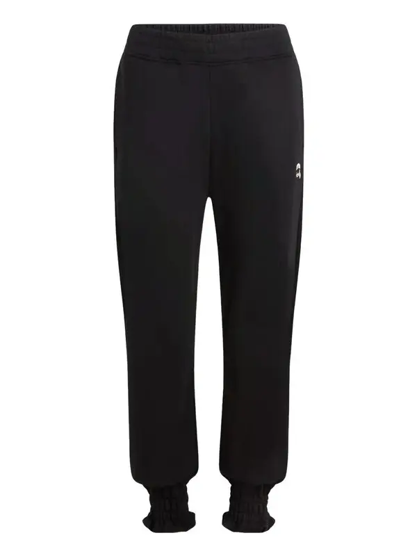 Karl Lagerfeld Ikon Patch Cinched Sweatpants - Black