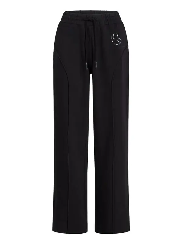 Karl Lagerfeld Washed Logo Sweatpants - Black