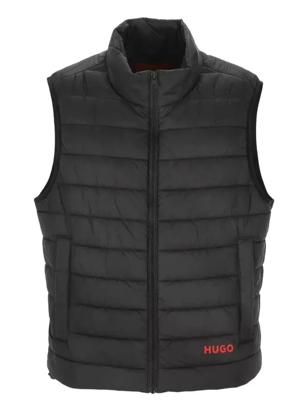 Hugo Boss Water-repellent Gilet - Black