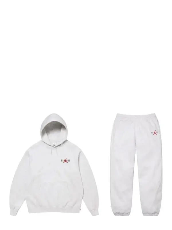 Supreme X Jordan Tracksuit Fw24 - Ash Grey