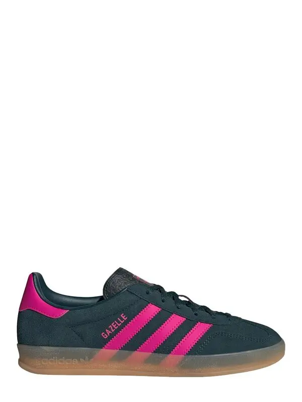 Adidas Gazelle Indoor Sneakers - Aurora Ivy/shock Pink/gum