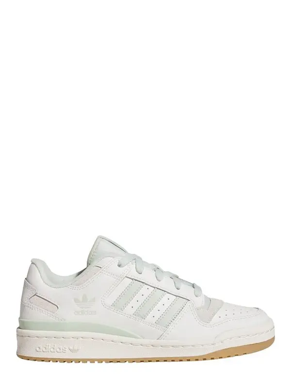 Adidas Forum Low Cl Sneakers - Cloud White/linen Green/cream White