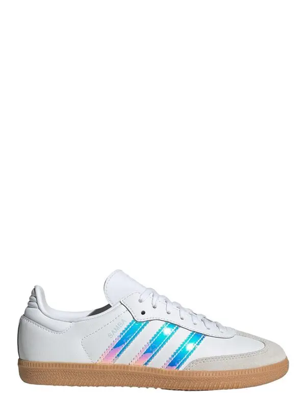 Adidas Samba Og Iridescent Stripes - Cloud White/gum