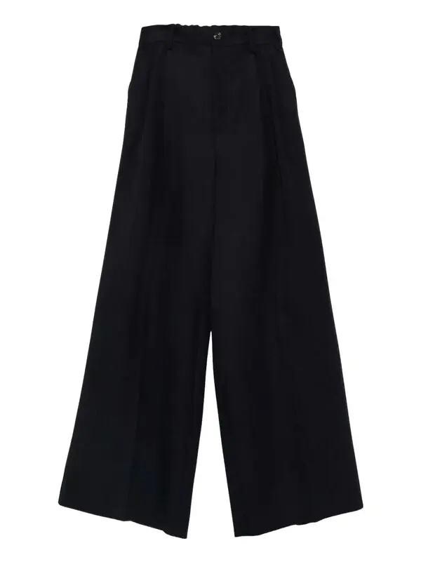 Soeur Frejus Wool Trousers - Blue