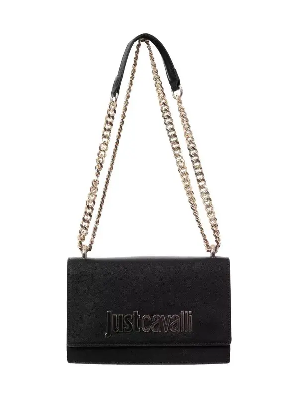 Just Cavalli Chain-strap Crossbody Bag - Black