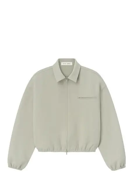 Fear Of God Essentials Bonded Canvas Jacket - Abbey Stone
